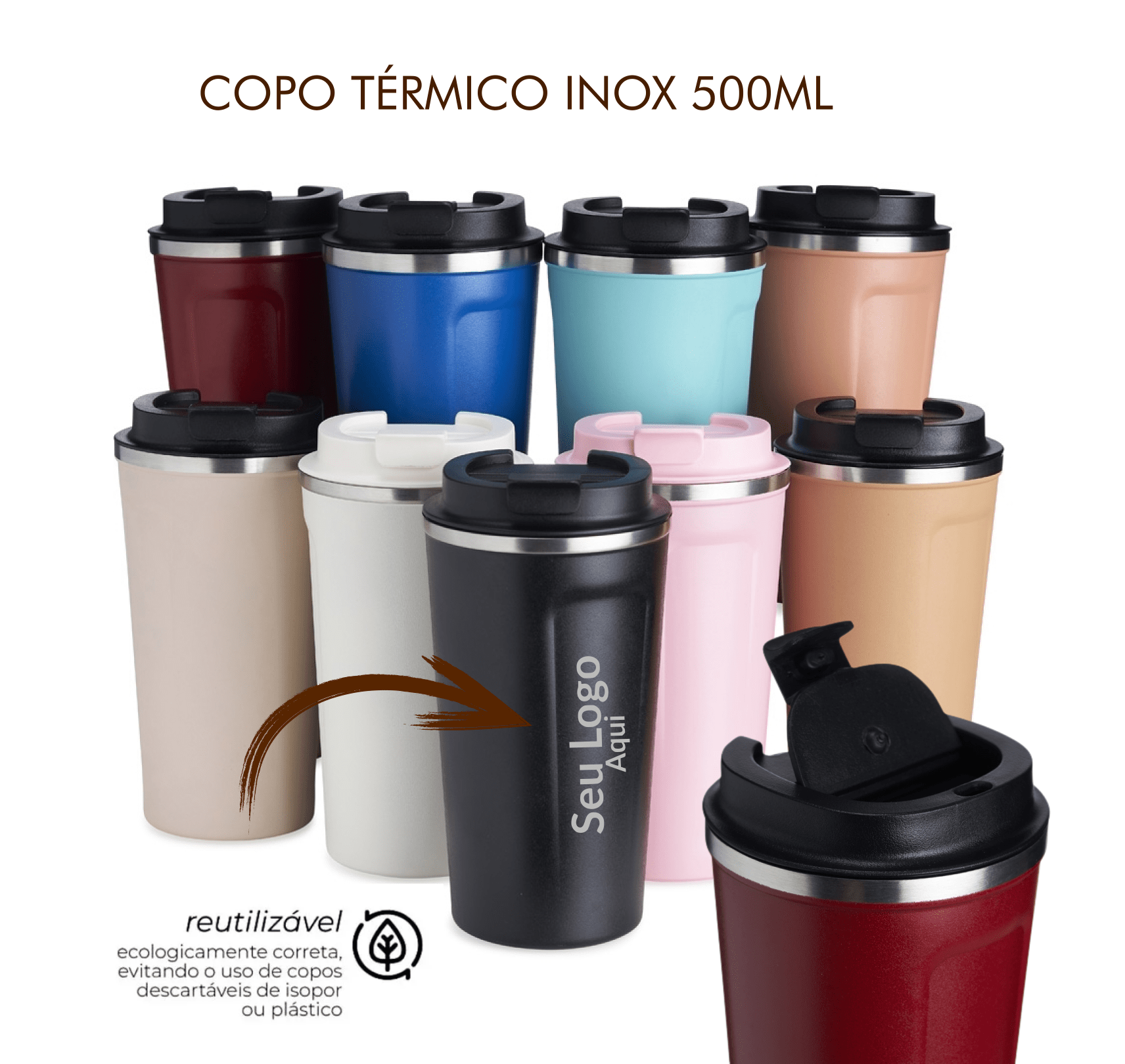 PRODUTOS TÉRMICOS PERSONALIZÁVEIS COM A SUA MARCA - DIVERSOS - Creative ...
